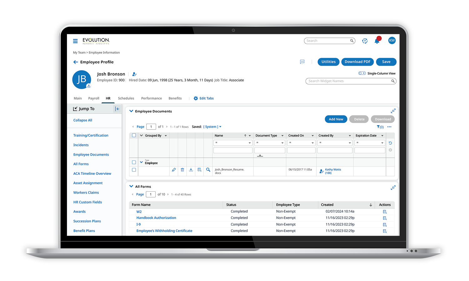 HR Services | Our Services | Evolution Payroll Services
